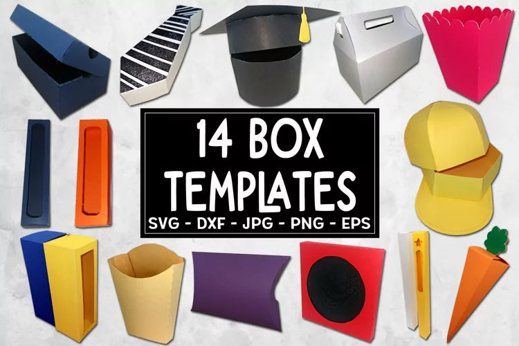 14 Box Templates – Creative Melanin